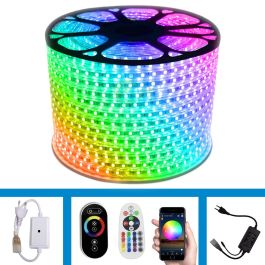 LED Strip RGB - 40 Meter in één rol(1x 40meter) - 60LED/m - 220V ...